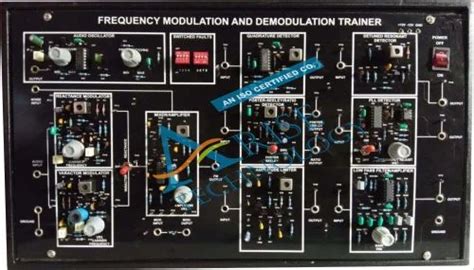 Frequency Modulation And Demodulation Trainer For Laboratory Model Name