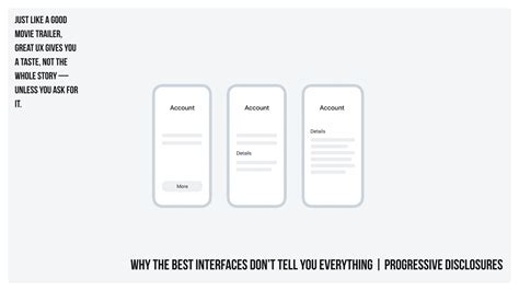Why The Best Interfaces Dont Tell You Everything Progressive Disclosures