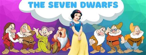 The Seven Dwarfs Names List Snow White Animated Movies Characters