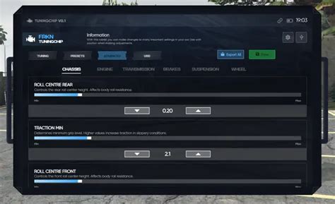 Tuning System For Fivem
