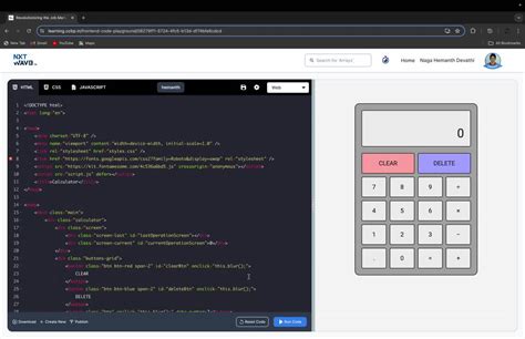 Hemanth Devathi On Linkedin Codsoft Internship Webdevelopment