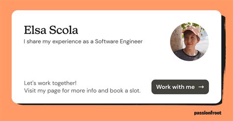 Elsa Scola Passionfroot