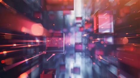 Generative Ai Web Site Flying Layouts Concept Web Design Creative