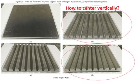 Vertical Alignment How To Table Element Center Vertically Tex