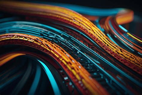 Peano Curve Premium Ai Generated Image