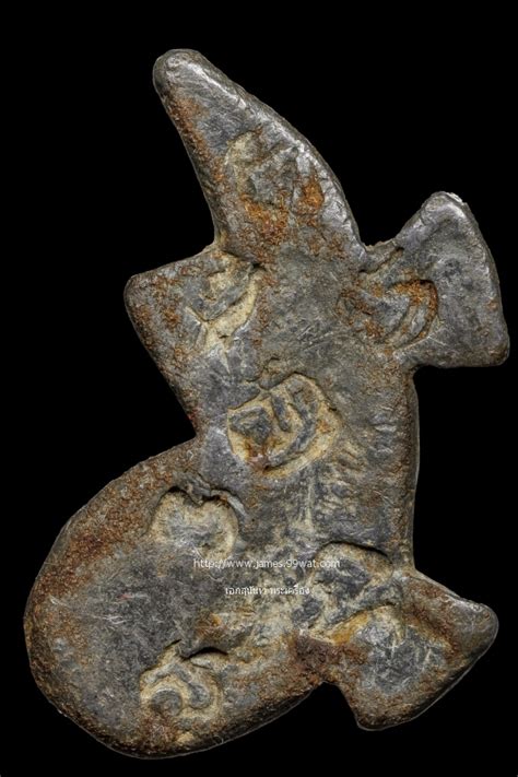 จระเข้โทน รุ่นแรกปี09 หลวงพ่อสนิท วัดลำบัวลอย จ นครนายก เอกสุนันท์ พระเครื่อง