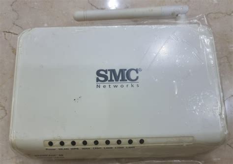 SMC Wireless Router SMCWBR14S N4 Computers Tech Parts Accessories Networking On Carousell