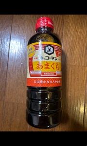 キッコーマン あまくちしょうゆ 500ml（キッコーマン食品）の口コミ・評判、評価点数 ものログ