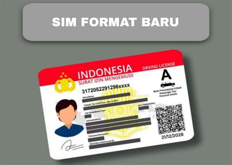 Tampilan Sim Format Baru Tahun 2024 Inovasi Baru Dari Korlantas Polri