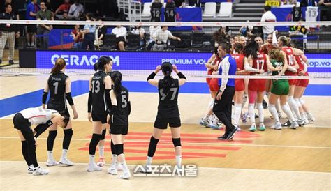 [포토]발리볼네이션스리그 연패 이어가는 여자배구 대표팀 네이트 스포츠