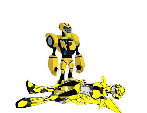 Bumblebee Crying While Holding Bumblebina Death By Jalendavis On Deviantart