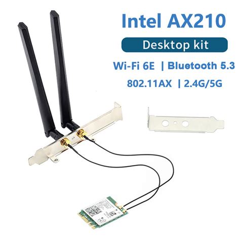 Wi Fi 6e Intel Ax210 Bluetooth 5 3 3000mbps 2 4ghz 5ghz 6ghz M 2 2230