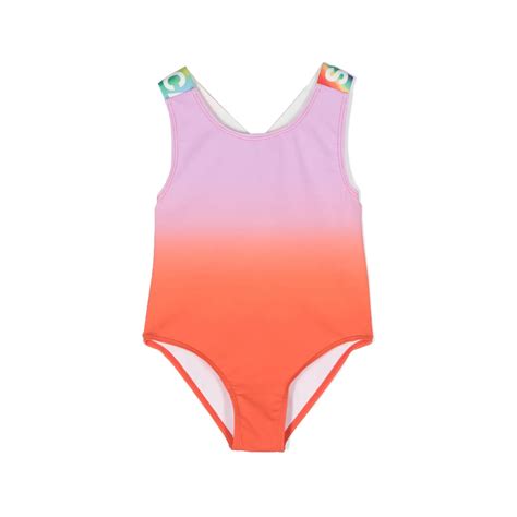 Girls Swimwear Rivet And Frill