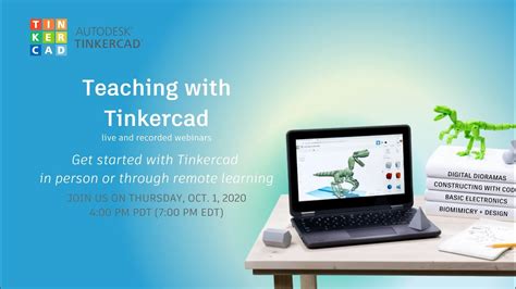 Teaching With Tinkercad Season 1 Ep 1 Getting Started With