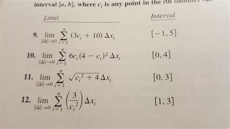 Can Someone Explain How To Find The Limits Of Integration For Number 9