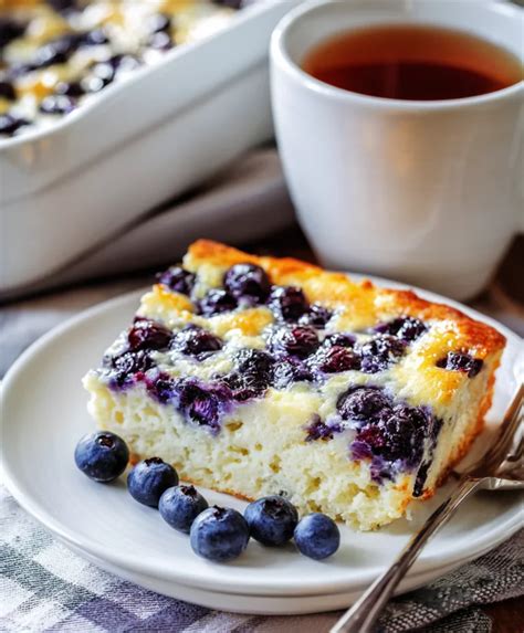 Blueberry Cottage Cheese Breakfast Bake Easy And Healthy Recipe