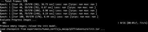 lpips nan mse nan using a100 · issue 37 · chungyiweng humannerf · github
