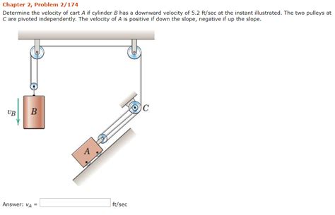 Solved Chapter 2 Problem 2 174 Determine The Velocity Of Chegg