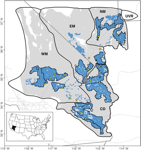 Locations Of Distance‐sampling Surveys Blue Circles And Telemetry Download Scientific Diagram