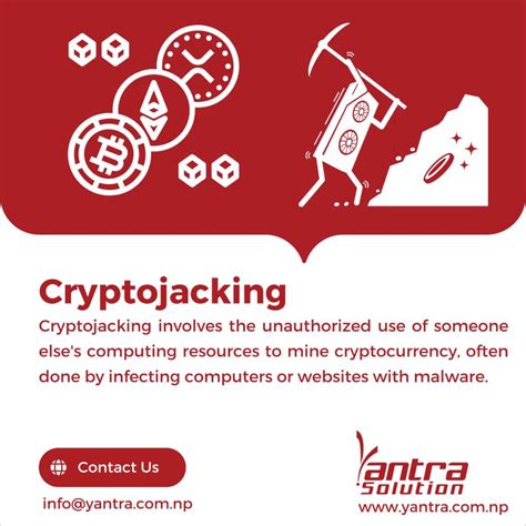 Yantra Solution On Linkedin Yantrasolution Cryptojacking Cybersecurity Businesssecurity…