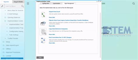 copy ui configuration template between databases