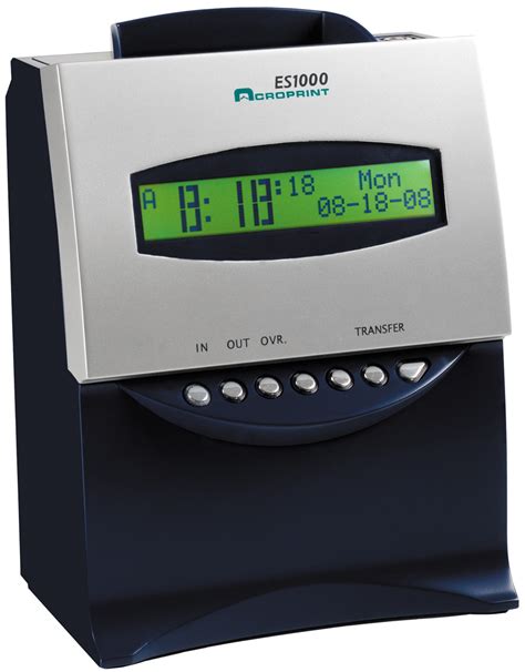 Acroprint Es1000 Time Clock 1 800 Timeclocks