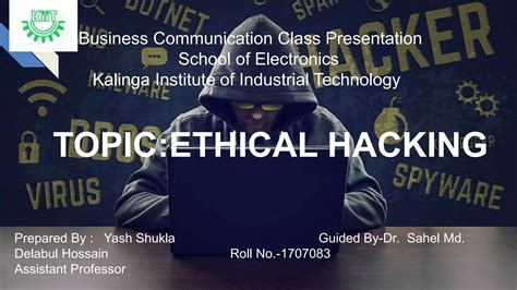 ethical hacking presentation pptx