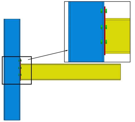 Stainless Steel Beam To Column Bolted Connection Under Monotonic