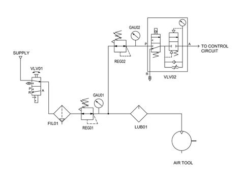 Pneumatic Circuit Diagram Examples Wiring Draw
