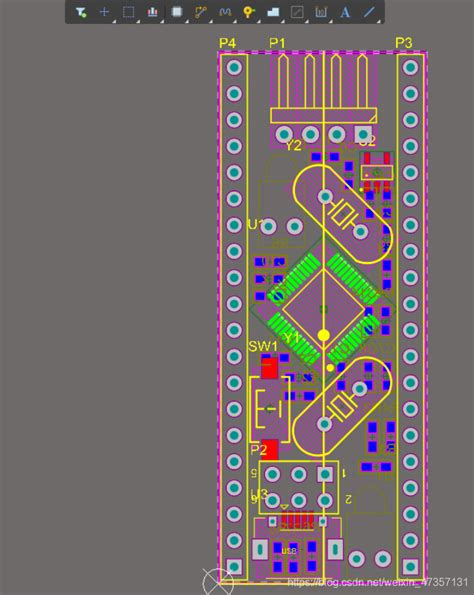 绘制stm32最小系统pcb图stm32pcb原理图 Csdn博客
