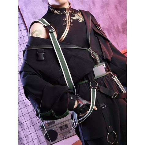 Genshin Impact Xiao Cosplay Costume Cos Clothing Demon Conqueror Great Sage Male Derivative