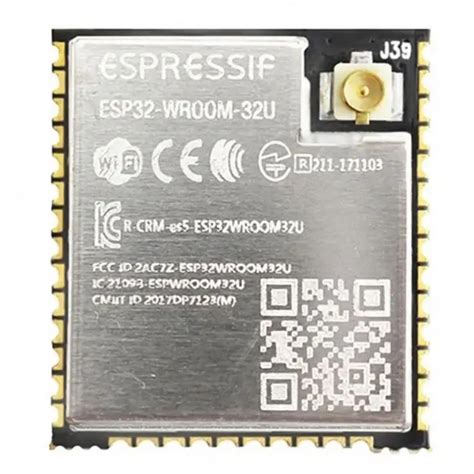 Espressif Esp32 Esp32 Wroom 32u 16mb 128mbits Spi Flash Wi Fibtble Dual Core Soc Wifi Module