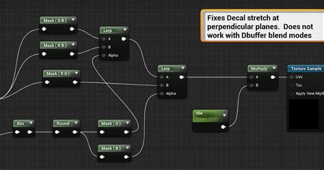 decal stretching rendering epic developer community forums