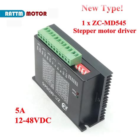 New Type CNC ZC MD Stepper Motor Stepping Motor Driver A V DC For CNC Router In Motor