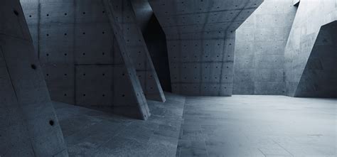 Sci Fi 미래 지향적 인 현대 콘크리트 시멘트 아스팔트 현실적인 터널 복도 복도 쇼룸 주차 스튜디오 지하 격납고 차고 3d 렌더링 0명에 대한 스톡 사진 및 기타 이미지