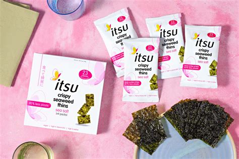 Itsu Crispy Seaweed Thins Sea Salt 4x5g Recipe Hellofresh