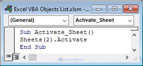 List Of 10 Mostly Used Excel Vba Objects Attributes And Examples