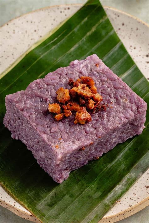 Ube Biko Sweet Simple Vegan