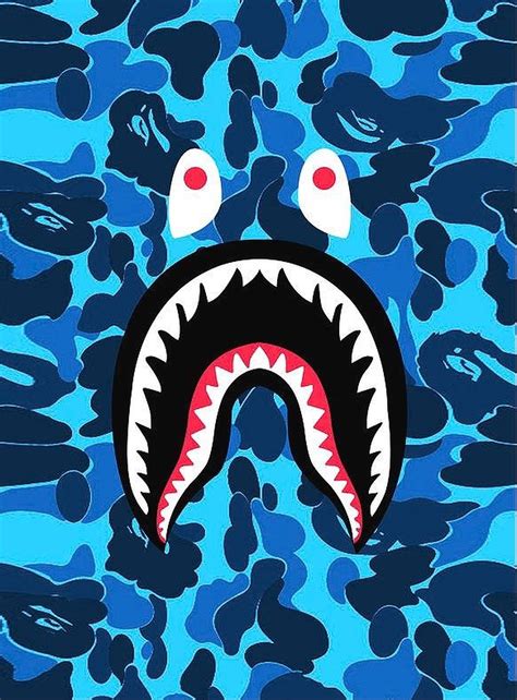 Download Neon Lights Bape Logo Wallpaper