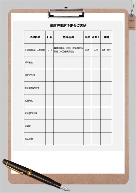 免费市场营销销售计划excel模板 免费市场营销销售计划excel下载 脚步网