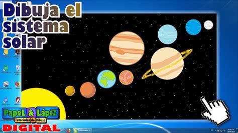 Sistema Solar Coloreado Correctamente