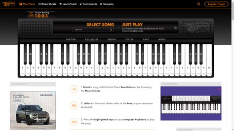 No Virtual Piano Vai Poder Receber Lições E Tocar Diretamente No
