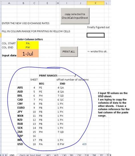 Copy Columns To Multiple Sheets With Different Column References Excel Vba Macros Ozgrid