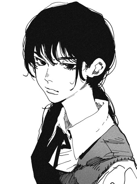 Safebooru 1girl Absurdres Chainsaw Man Choppy Bangs Closed Mouth