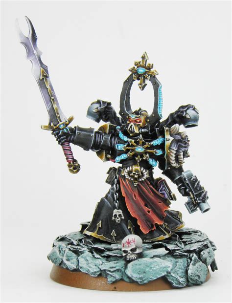 Black Legion Chaos Space Marine Sorcerer Black Legion Sorcerer Black