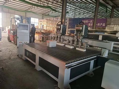 Double Head Cnc Router Wood Engraving Machine Zhongxuan