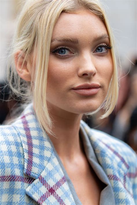 Elsa Hosk Street Style Thom Browne Paris Fashion Week Ss20 Pfw London Et Paris Elsa Hosk
