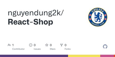Github Nguyendung K React Shop
