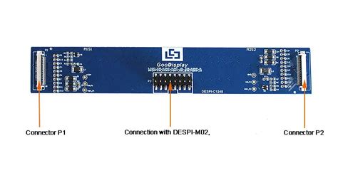 Goodisplay Spi Connector Board For Big 12 48 Inch E Ink Display
