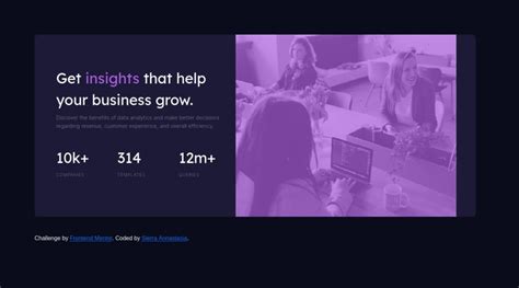 Frontend Mentor Responsive Landing Page Using Html Css And Bootstrap Coding Challenge Solution